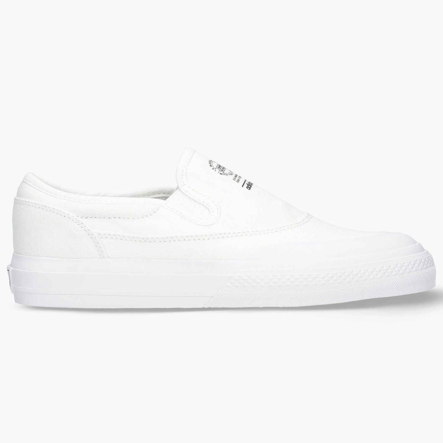 ADIDAS NIZZA RF SLIP S23725 BIAŁY | Damskie Trampki w Sizeer