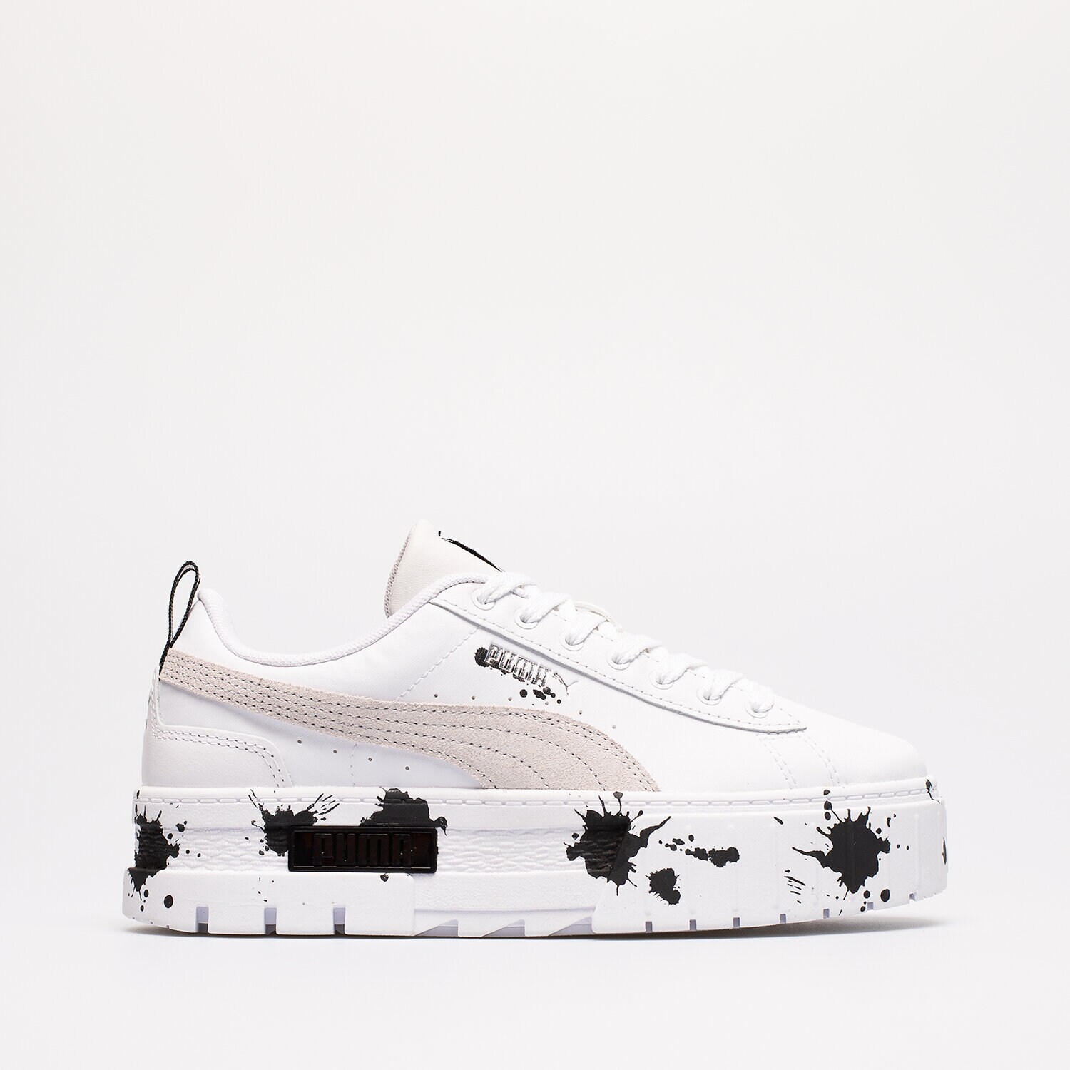 PUMA MAYZE PAINT SPLASH WNS PUMA 387143-02 BIAŁY | Damskie Sneakersy w ...