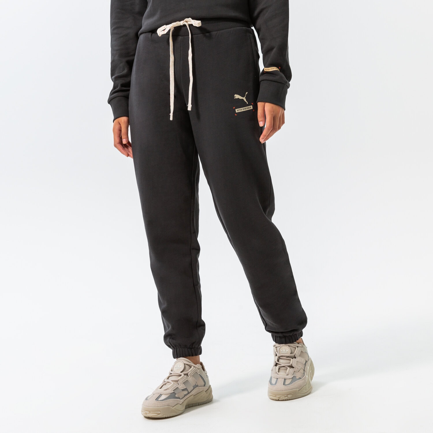 PUMA SPODNIE BETTER PANTS FL 670039 75 CZARNY | Damskie Spodnie w Sizeer