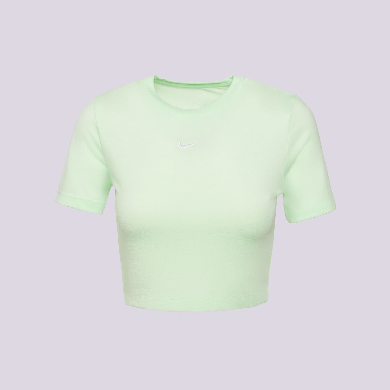 NIKE T-SHIRT W NSW ESSNTL SLM CRP FB2873-376 ZIELONY | Damskie Koszulki ...