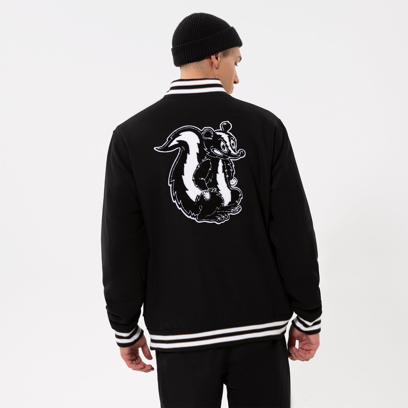 VANS KURTKA CHECKERBOARD RESEARCH VARSITY JACKET VN0A7S92BLK1 | kolor ...