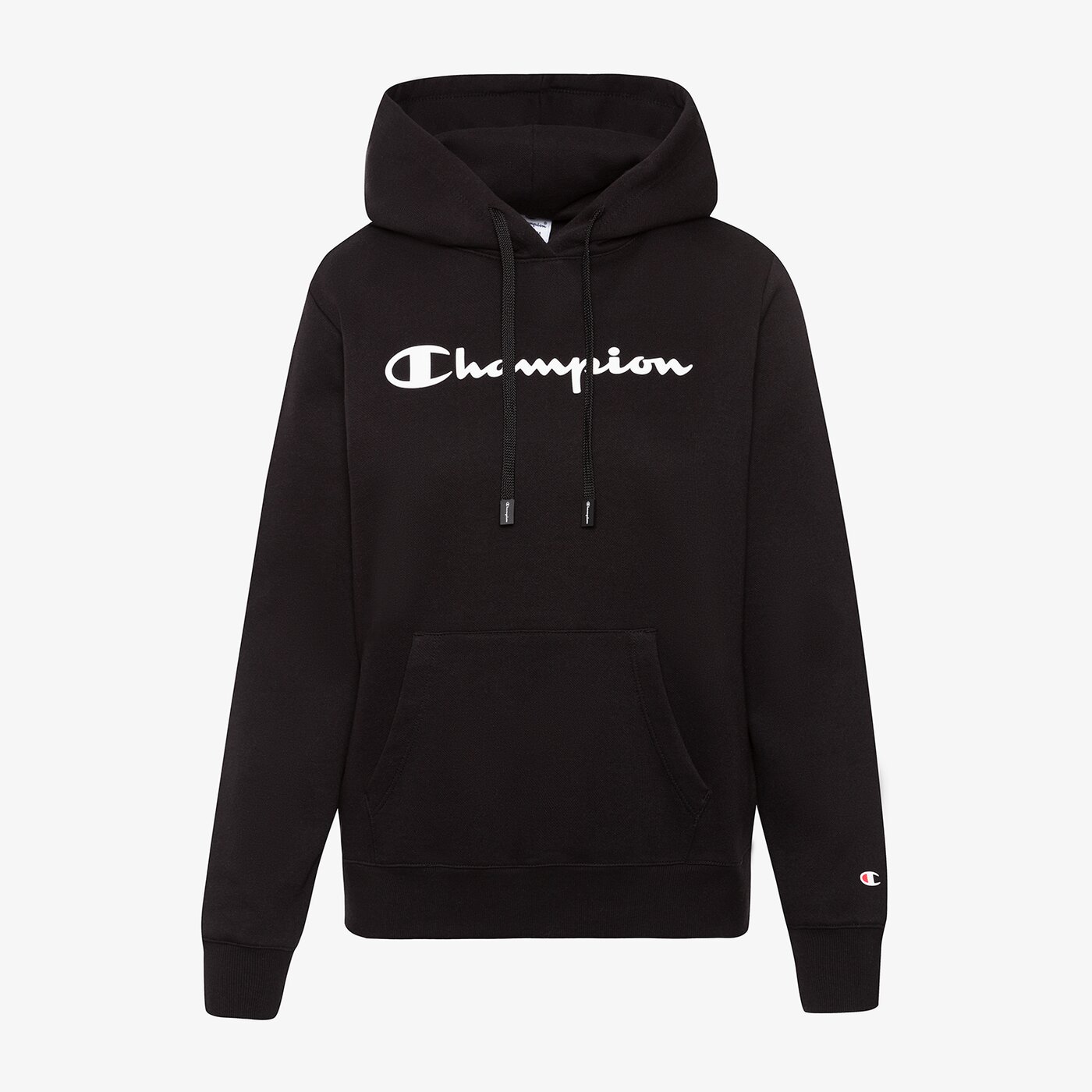 CHAMPION BLUZA Z KAPTUREM HOODED SWEATSHIRT 115687KK001 | kolor czarny | Damskie Bluzy | Odzież ...