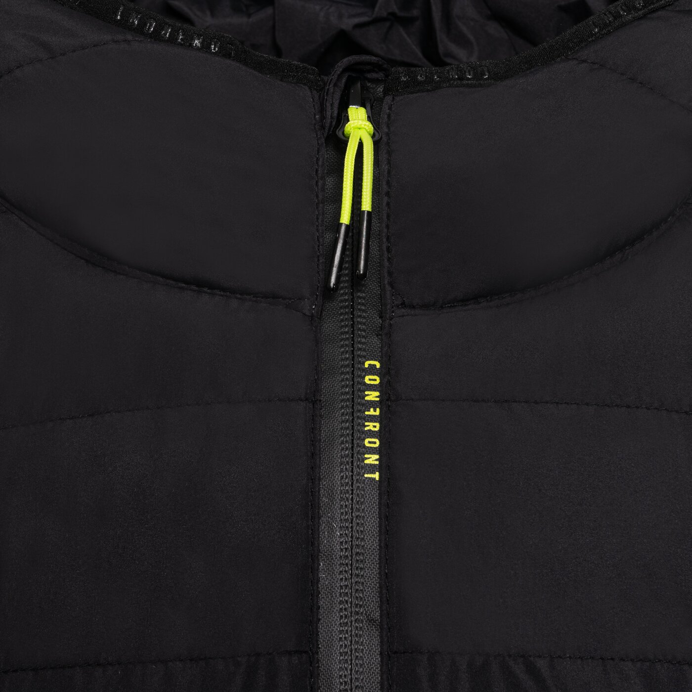CONFRONT KURTKA PUCHOWA CONFRONT ESSENTIAL CF322KUM11001 | kolor czarny ...