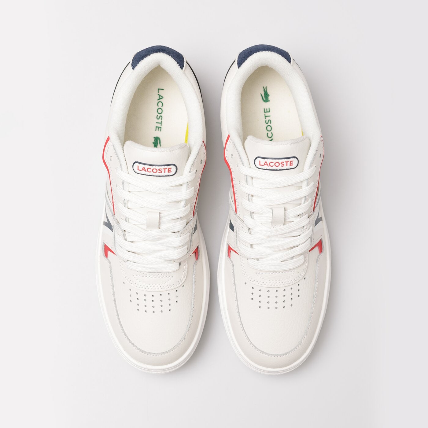 LACOSTE L001 0321 1 742SMA0092407 | kolor BIAŁY | Męskie Sneakersy | Buty w Sklep Sizeer