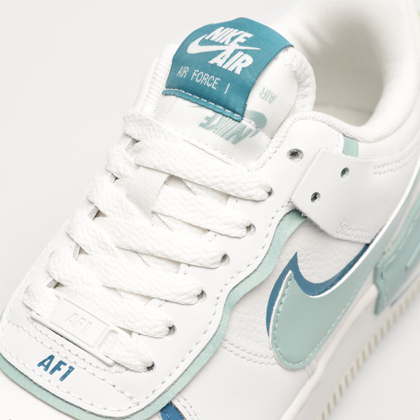 NIKE W AF1 SHADOW DZ1847-101 | kolor turkusowy | Damskie Sneakersy ...