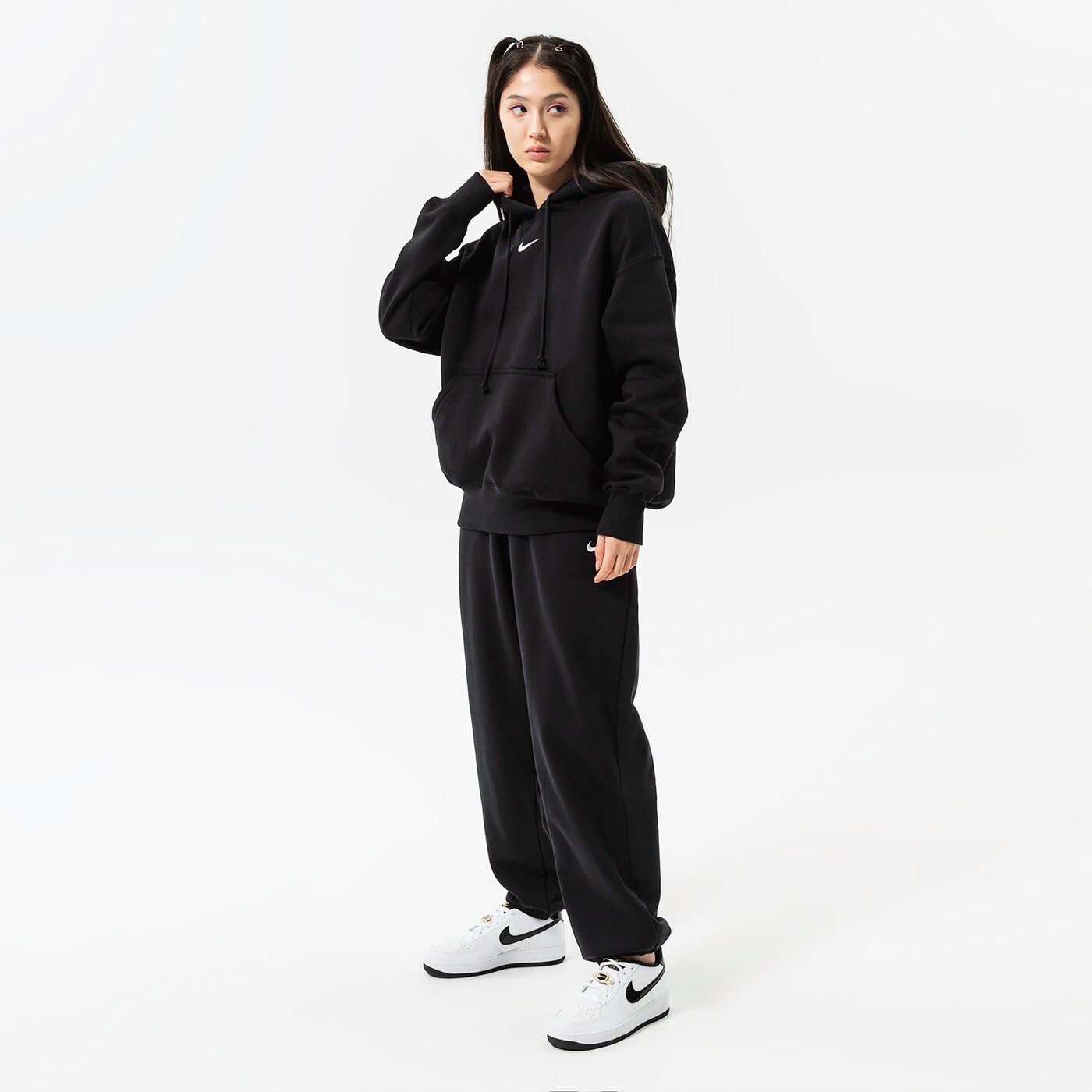 Nike Spodnie W Nsw Style Flc Hr Pant Os Dq5887 010 Kolor Czarny