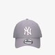 NEW ERA MLB 9FORTY NEW YORK YANKEES CAP GRAY/WHITE 10531940 | kolor ...