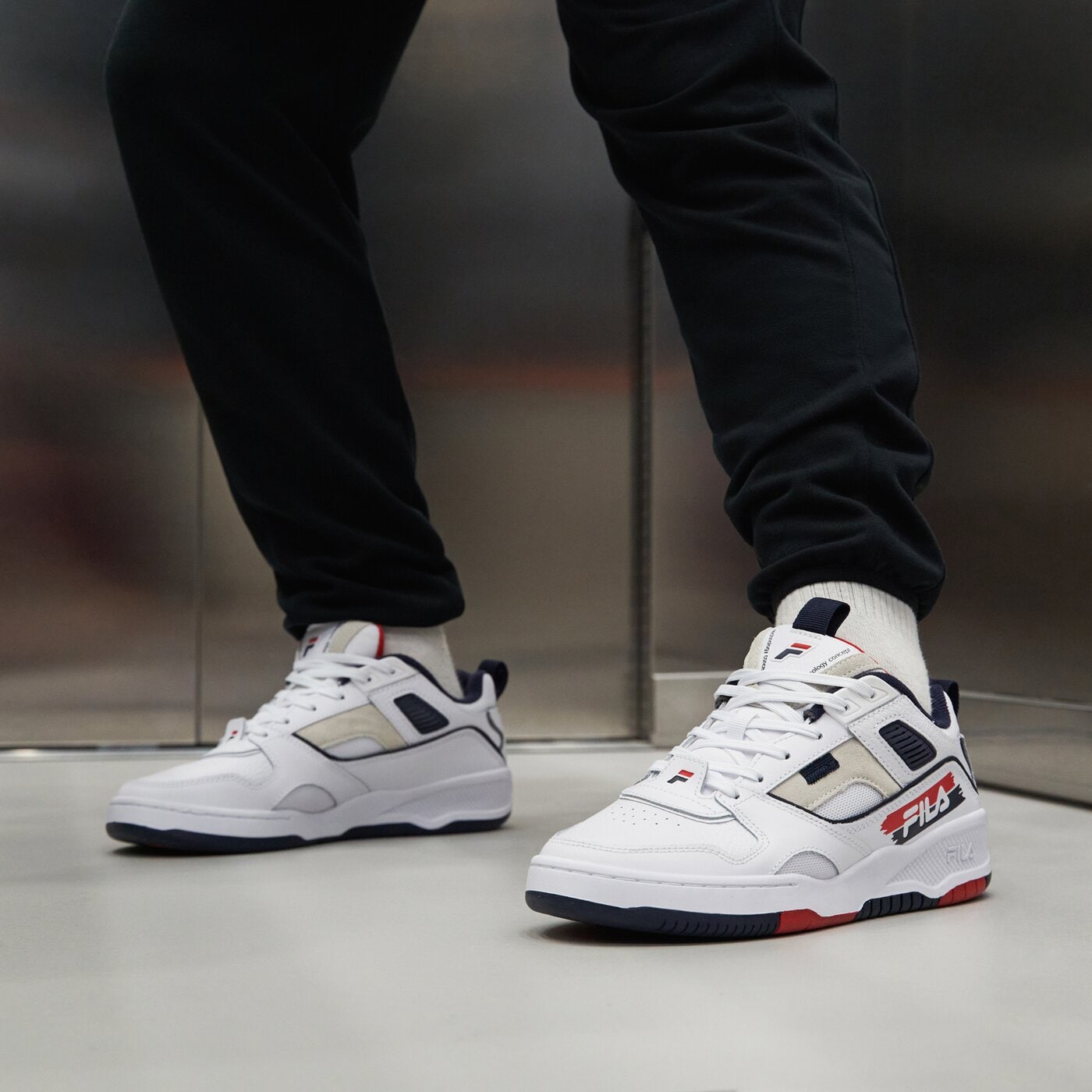 FILA CORDA 1TM01832125 | kolor BIAŁY | Męskie Sneakersy | Buty w Sklep Sizeer