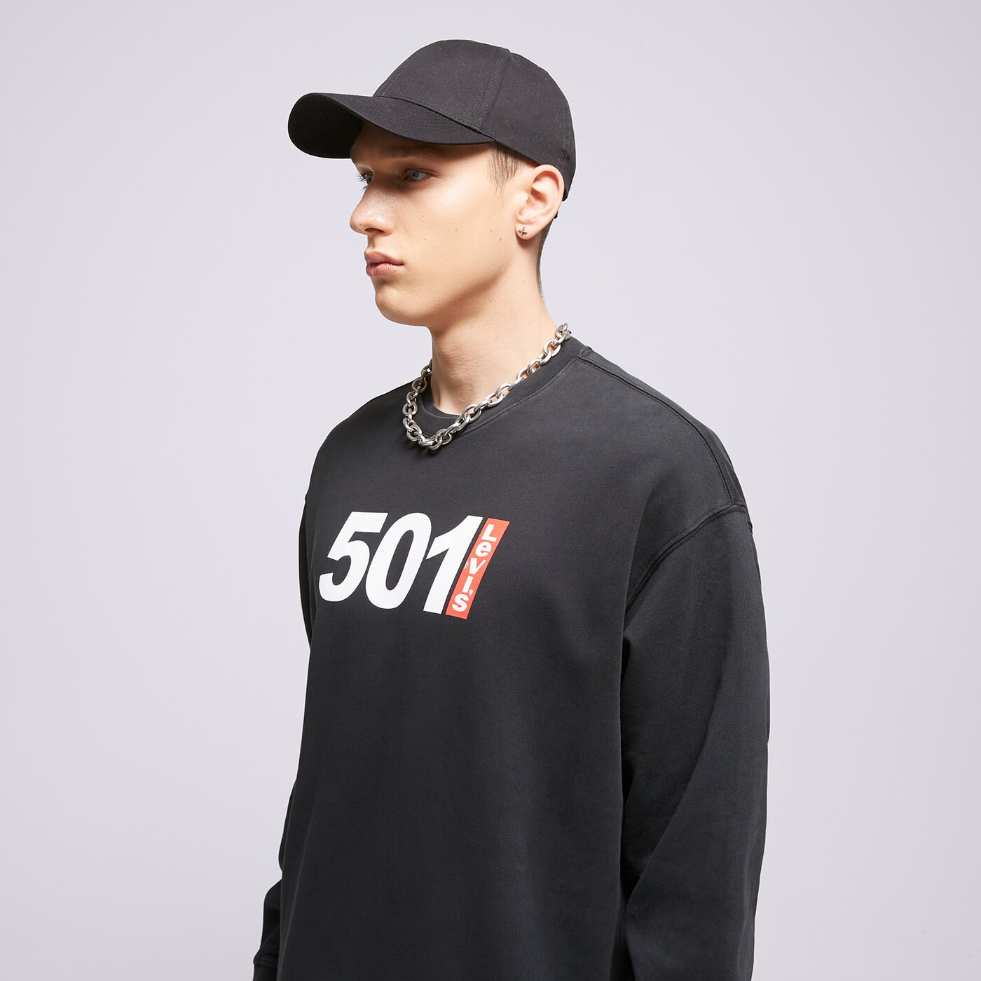 LEVI'S BLUZA RELAXD GRAPHIC CREW 501 ANNIVERSARY 38712-0147 | kolor ...