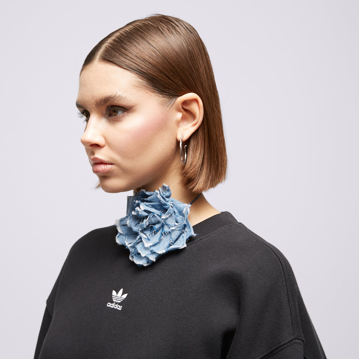 ADIDAS BLUZA SWEATSHIRT IA6504 | kolor czarny | Damskie Bluzy | Odzież ...