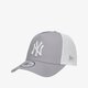 NEW ERA CZAPKA CLEAN TRUCKER NYY GREY NEW YORK YANKEES GRA 11588490 ...