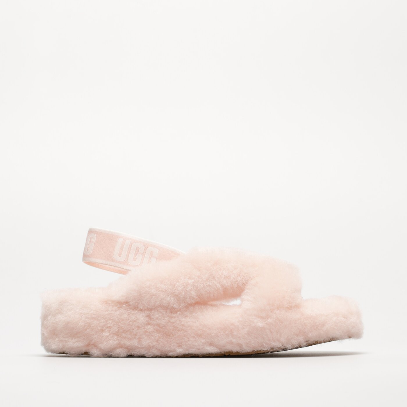 UGG FAB YEAH 1117935-ROSE MALLOW | kolor różowy | Damskie Klapki | Buty w Sklep Sizeer