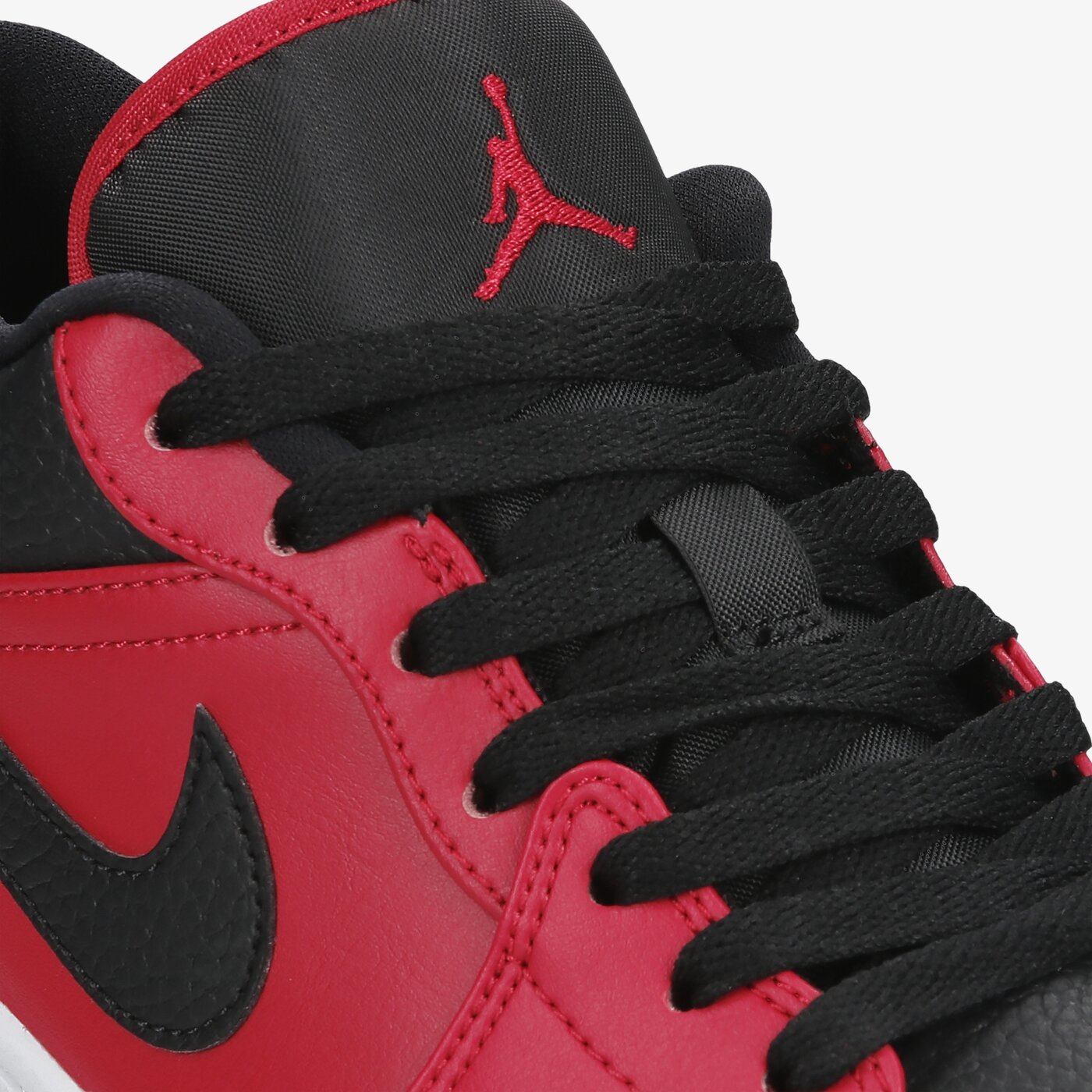 AIR JORDAN 1 LOW 553558-605 | kolor czerwony | Męskie Sneakersy | Buty ...