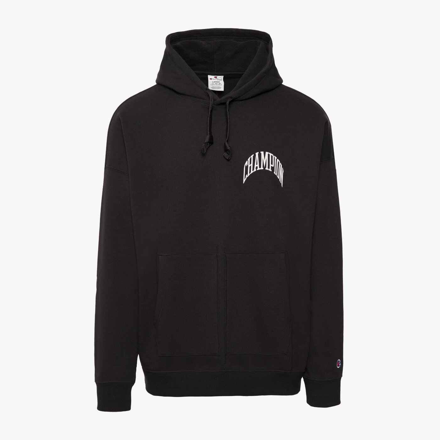 CHAMPION BLUZA Z KAPTUREM HOODED SWEATSHIRT 218516ES510 | kolor czarny | Męskie Bluzy | Odzież w ...