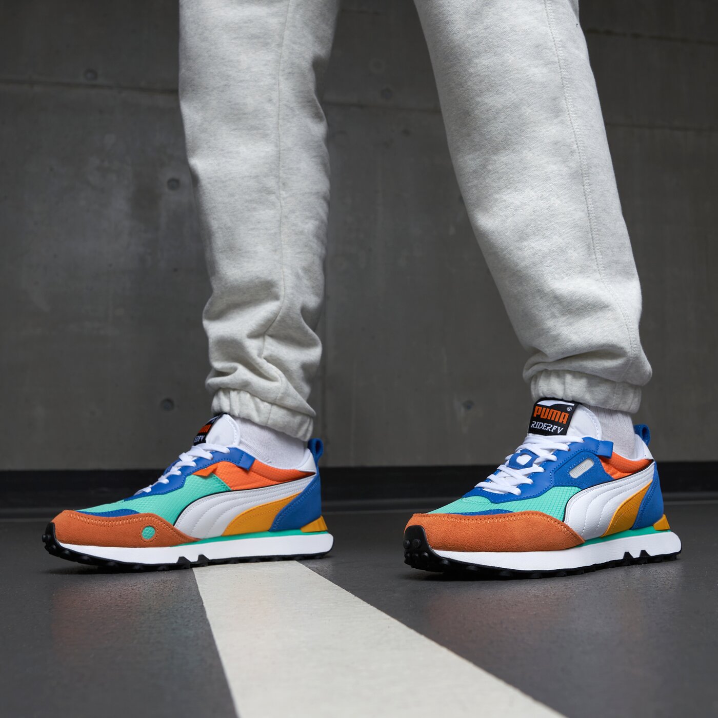 PUMA RIDER FV "FUTURE VINTAGE" 38767201 | kolor MULTICOLOR | Męskie ...