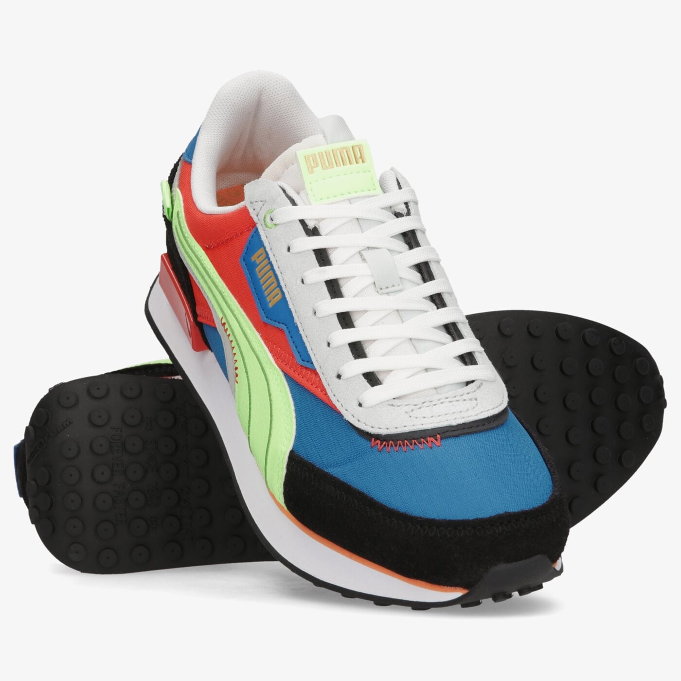 PUMA FUTURE RIDER DISPLACED 38314802 | kolor MULTICOLOR | Męskie ...