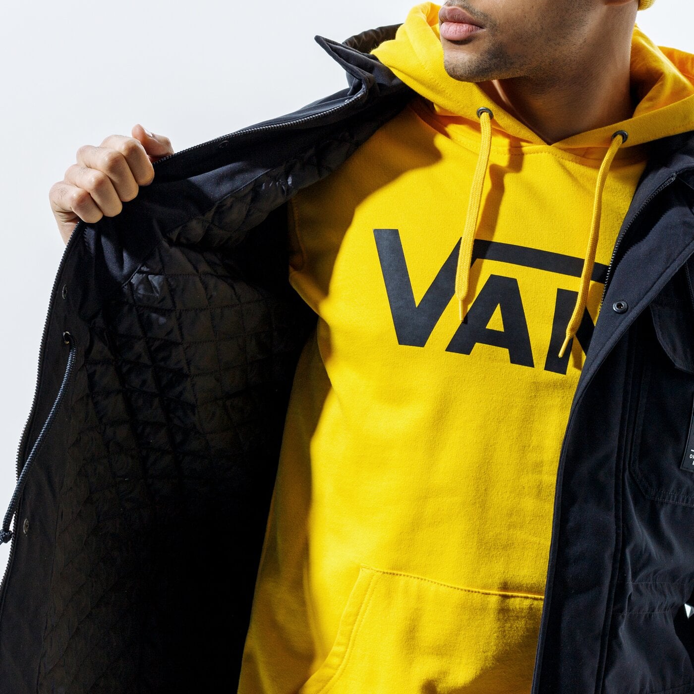 VANS KURTKA ZIMOWA 66 SUPPLY LONG DRILL CHORE COAT MTE BLACK ...