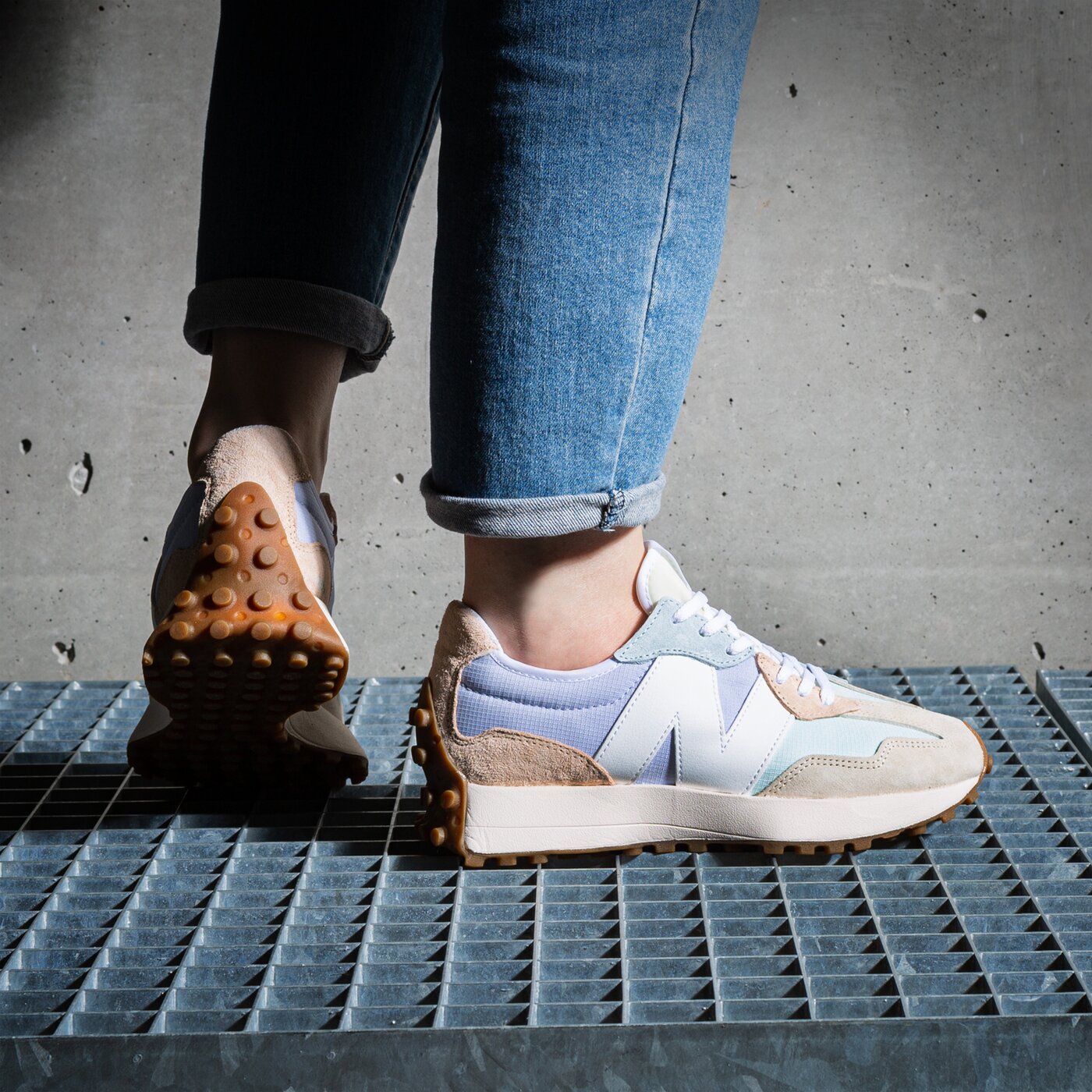 NEW BALANCE 327 WS327PAB | kolor MULTICOLOR | Damskie Sneakersy | Buty ...