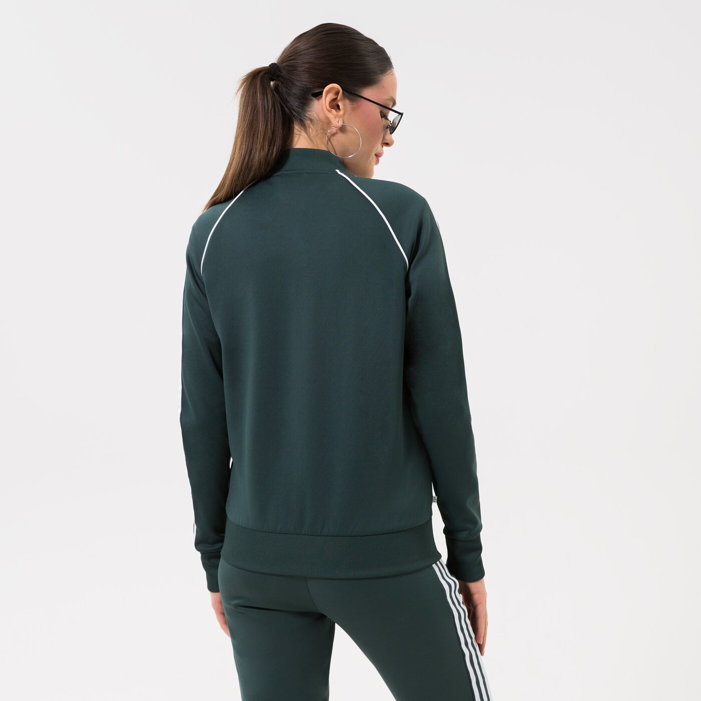 ADIDAS BLUZA ROZPINANA SST TRACKTOP PB HN5890 | kolor zielony | Damskie ...