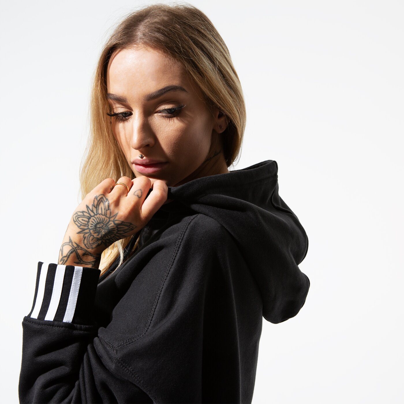 ADIDAS BLUZA VOCAL HOODIE ED5848 | kolor czarny | Damskie Bluzy ...