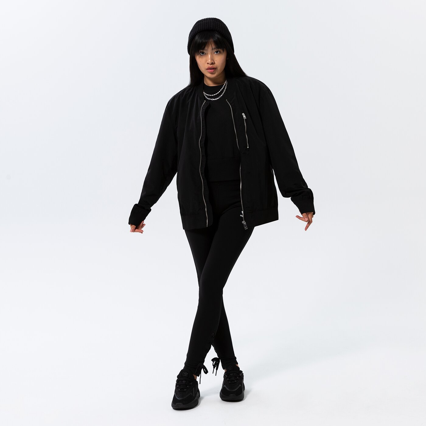 ADIDAS LEGGINGS HW LEGGINGS HK5077 | kolor czarny | Damskie Spodnie ...