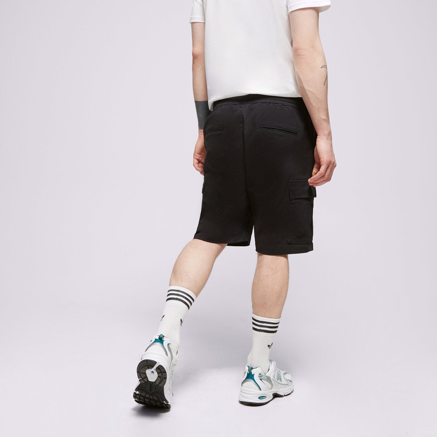 CONFRONT SZORTY CARGO BLACK CF123SZM06001 | kolor czarny | Męskie Szorty | Odzież w Sklep Sizeer