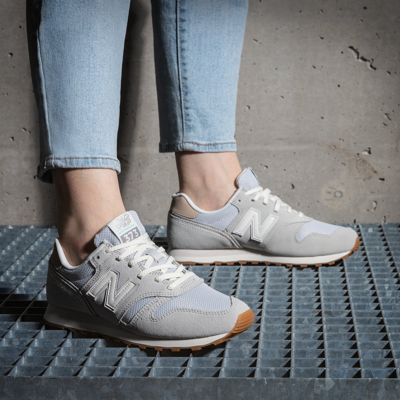 New Balance 373 Wl373su2 Kolor Szary Damskie Sneakersy Buty W
