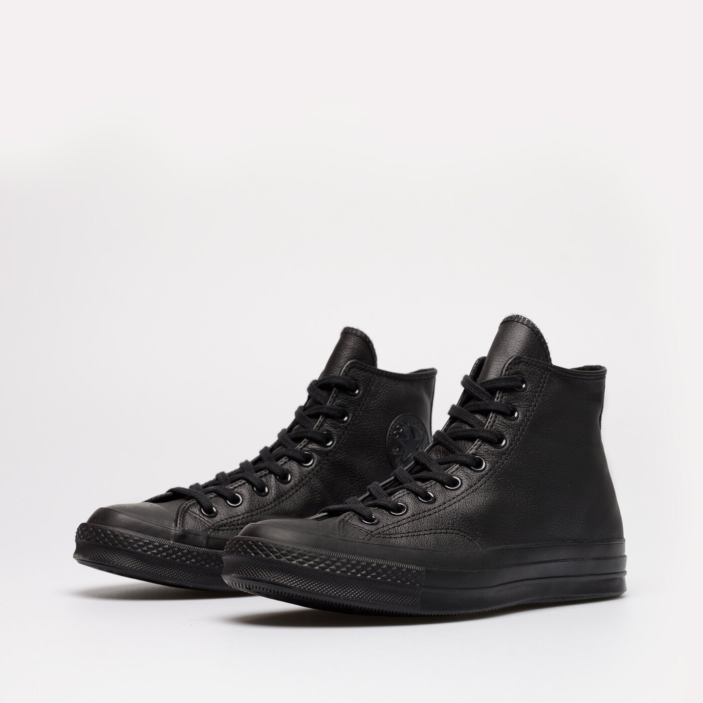 CONVERSE CHUCK TONAL LEATHER A00732C | kolor czarny | Męskie Sneakersy ...