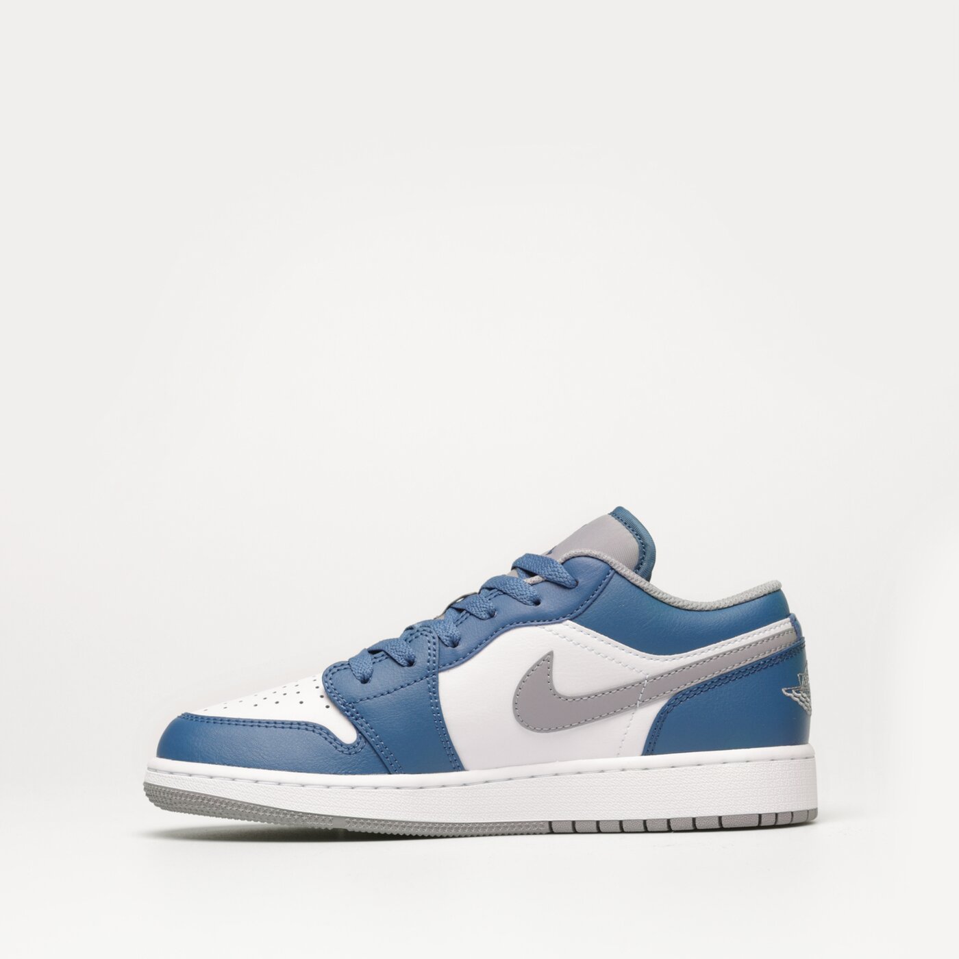 AIR JORDAN 1 LOW 553560-412 | kolor NIEBIESKI | Dziecięce Sneakersy ...