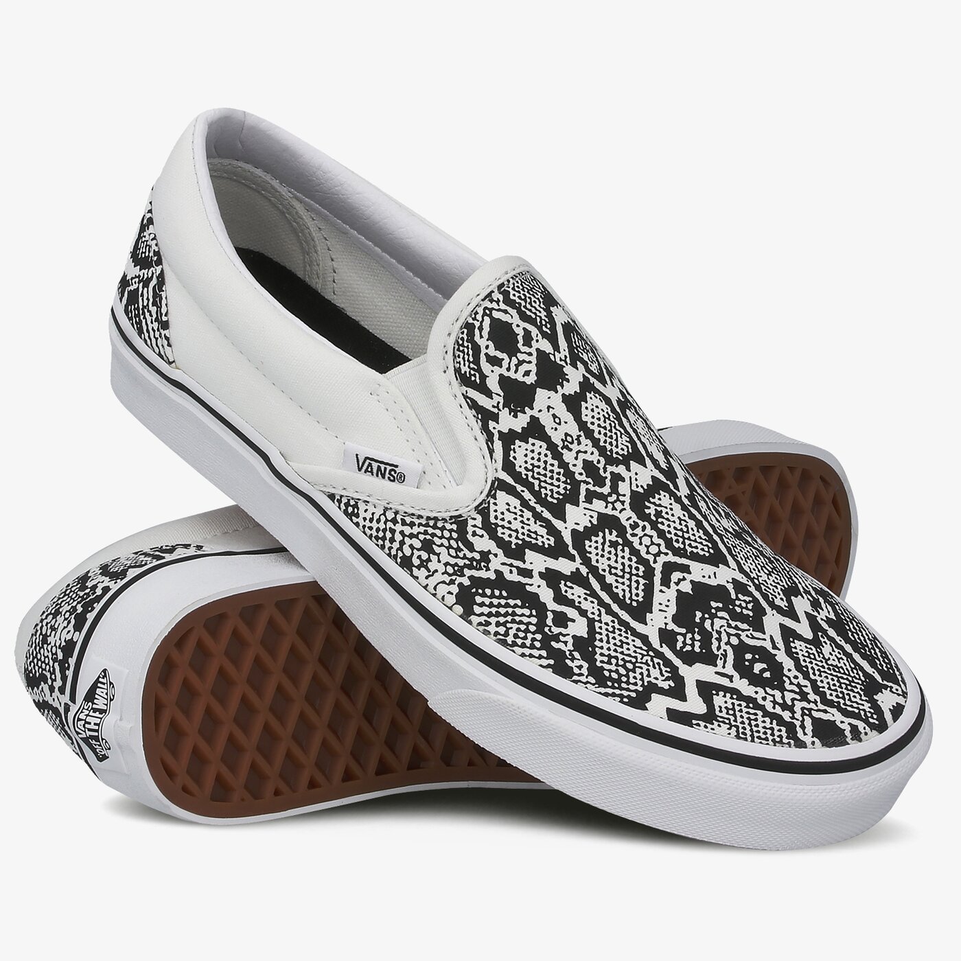 VANS UA CLASSIC SLIP-ON VN0A4U38WTQ1 | kolor BIAŁY | Damskie Trampki ...