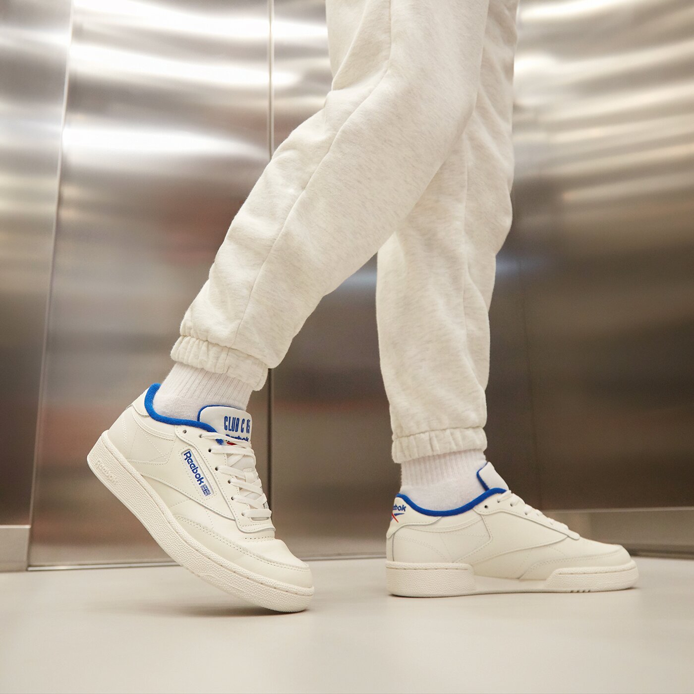 REEBOK CLUB C 85 IE9388 | kolor BIAŁY | Damskie Sneakersy | Buty w Sklep Sizeer