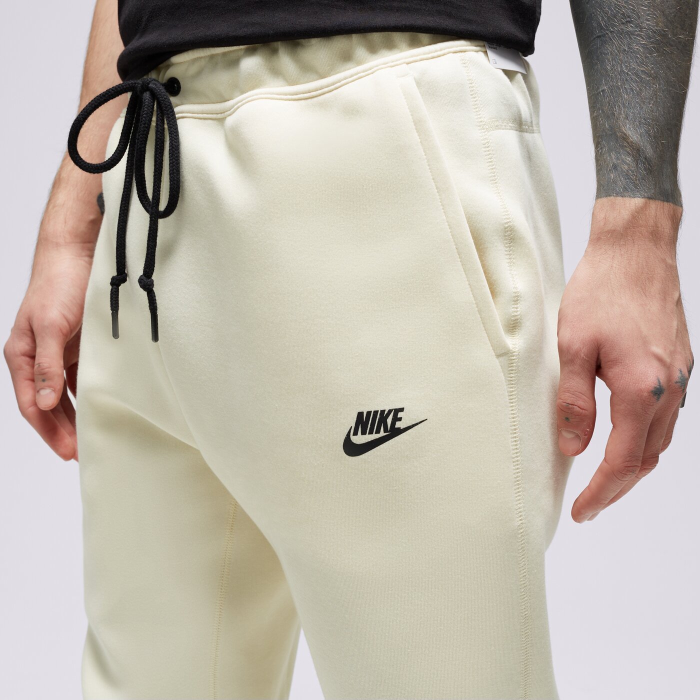 NIKE SPODNIE TECH FLEECE FB8002-113 | kolor beżowy | Męskie Spodnie ...