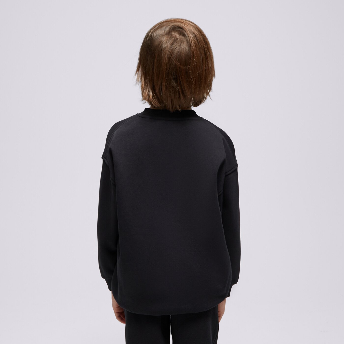 NIKE BLUZA G NSW CLUB FLC OVRSZD CREW U FD2923-010 | kolor czarny | Dziecięce Bluzy | Odzież w ...