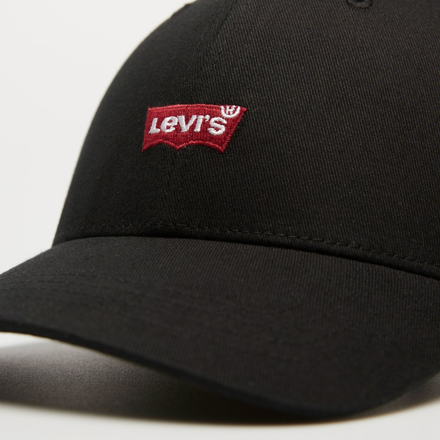 LEVI'S CZAPKA HOUSEMARK FLEXFIT CAP D7723-0002 | kolor czarny ...
