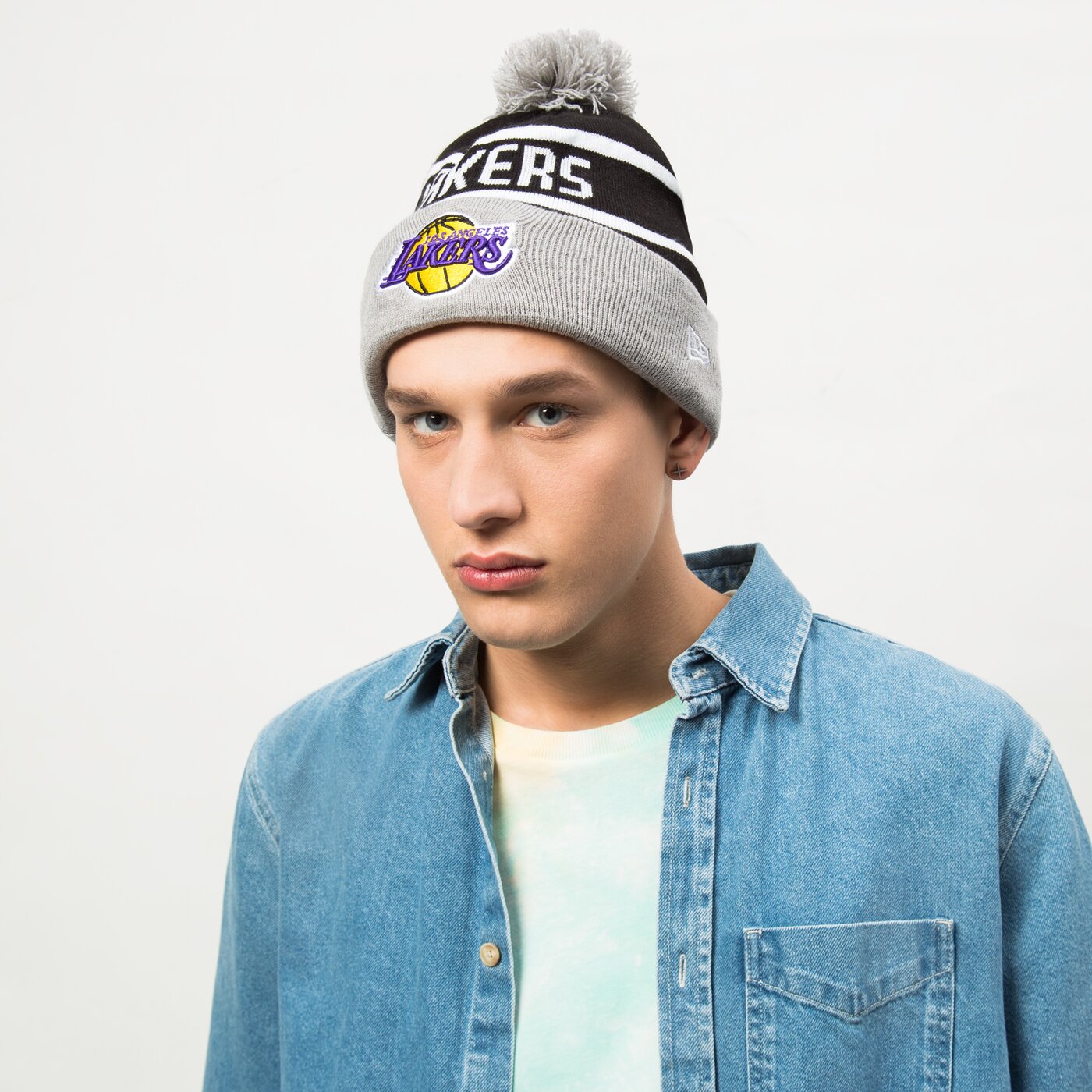 NEW ERA CZAPKA JAKE BEANIE LAKERS LOS ANGELES LAKERS BLKOTC 60285001 ...