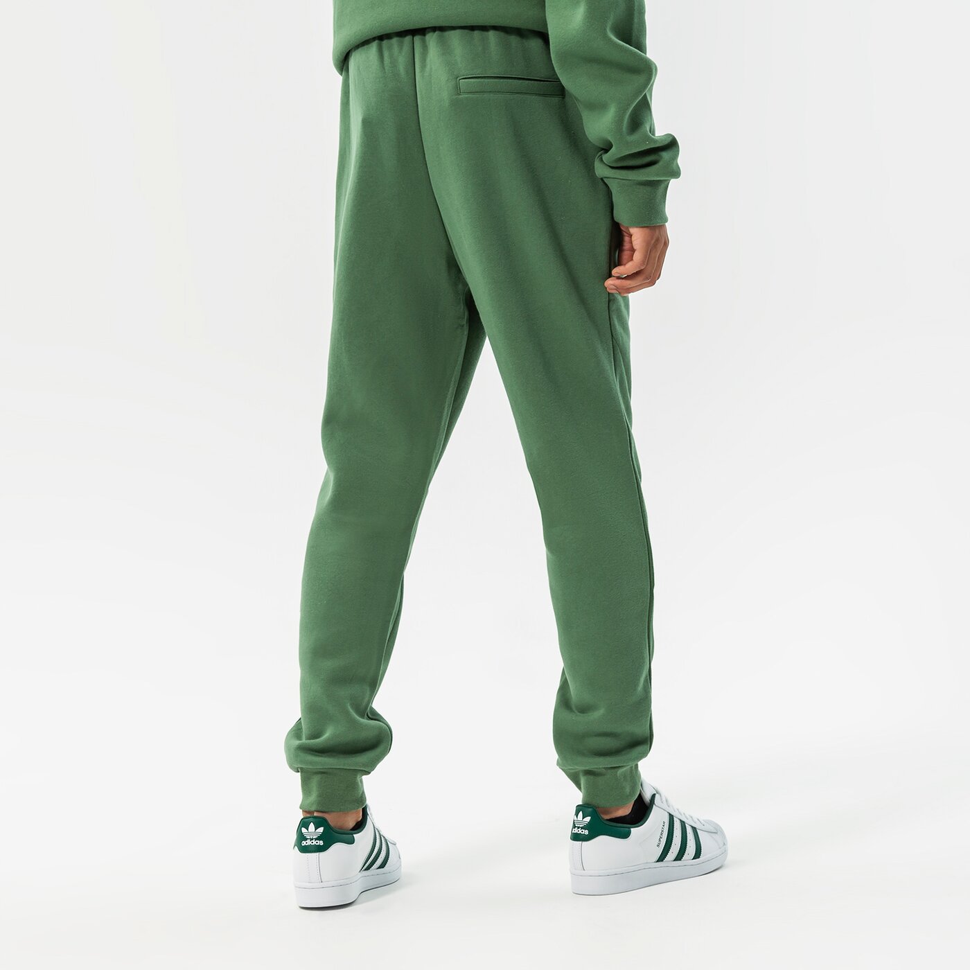 CONFRONT SPODNIE CONFRONT BASIC PANTS CF322SPM90003 | kolor zielony ...