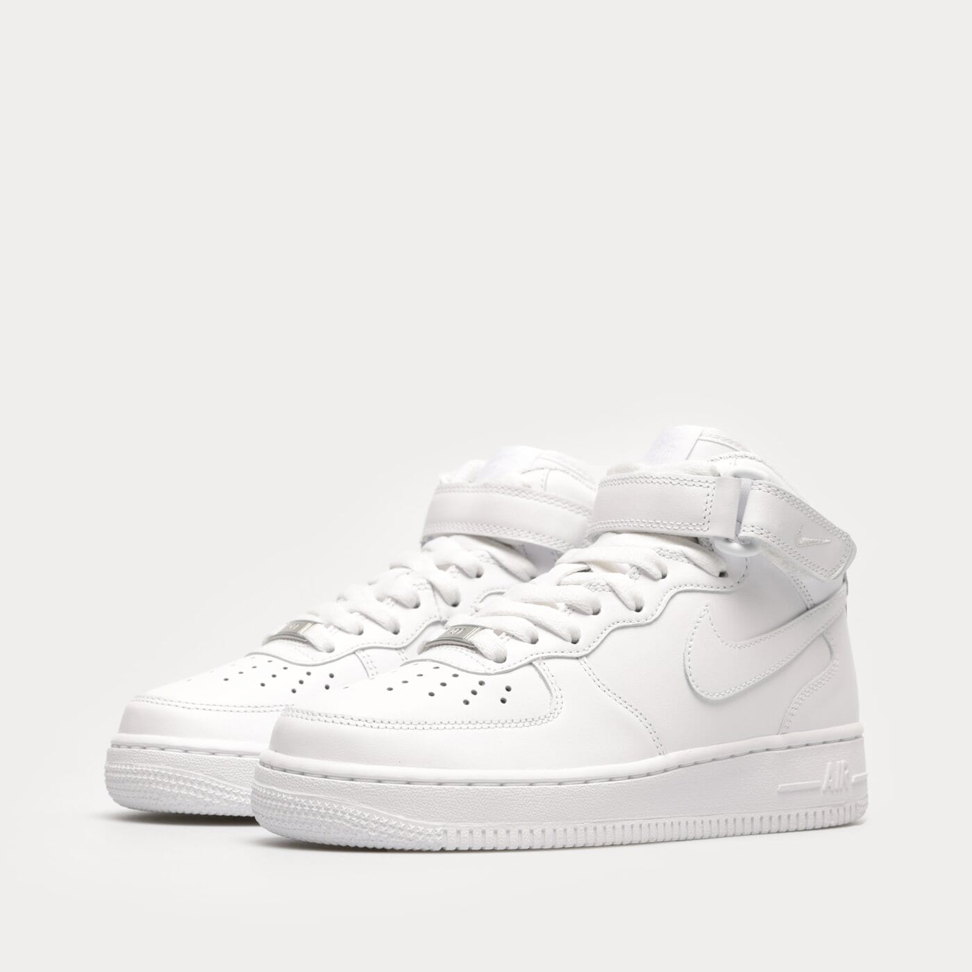 NIKE AIR FORCE 1 '07 MID DD9625-100 | kolor BIAŁY | Damskie Sneakersy ...