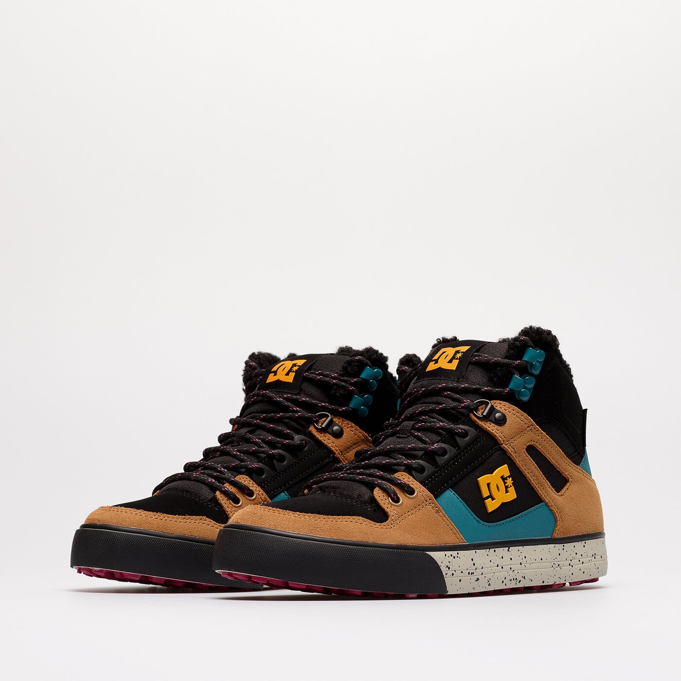 DC PURE HIGH-TOP WC WNT ADYS400047XKCK | kolor czarny | Męskie Buty ...