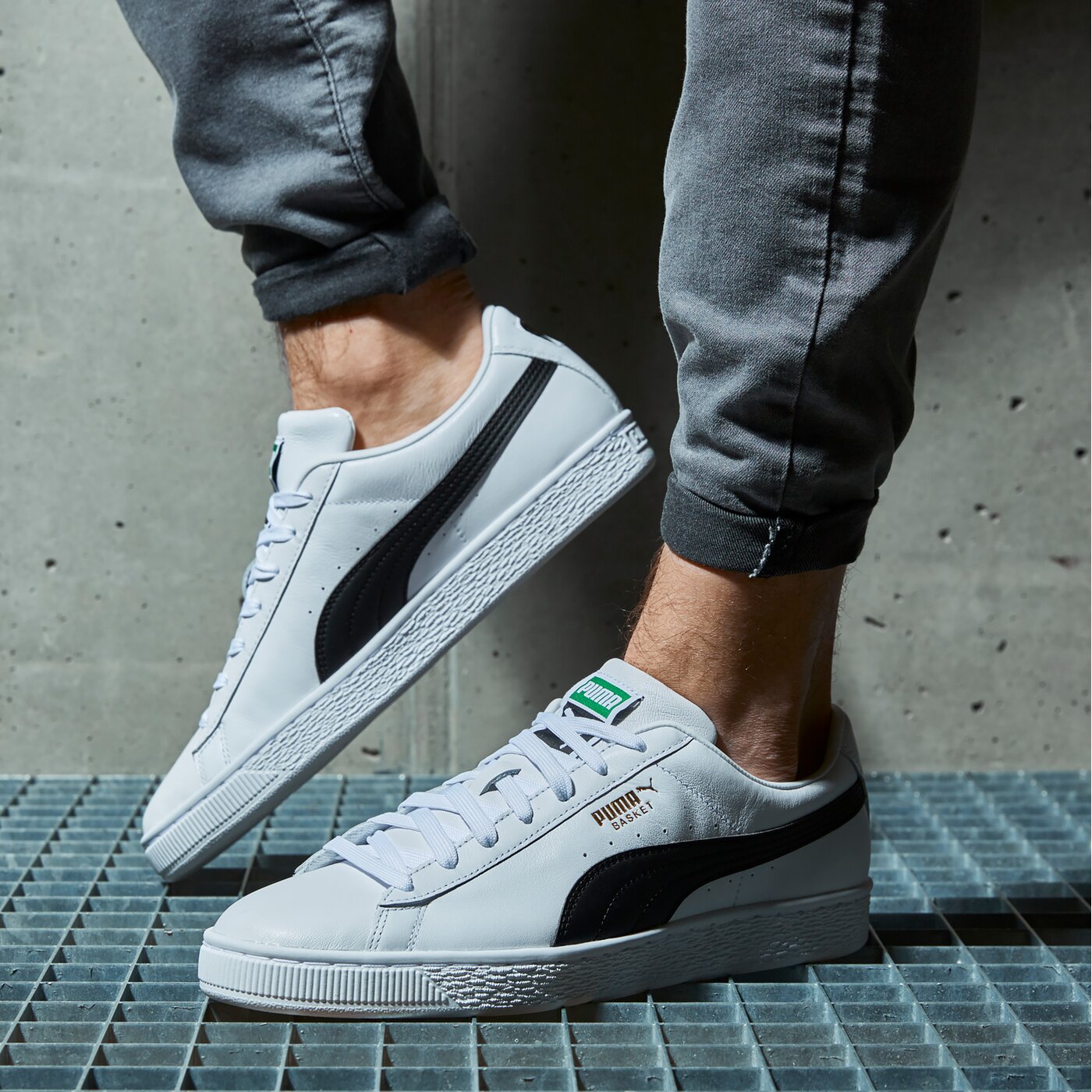 PUMA BASKET CLASSIC XXI 37492302 | kolor BIAŁY | Męskie Sneakersy ...