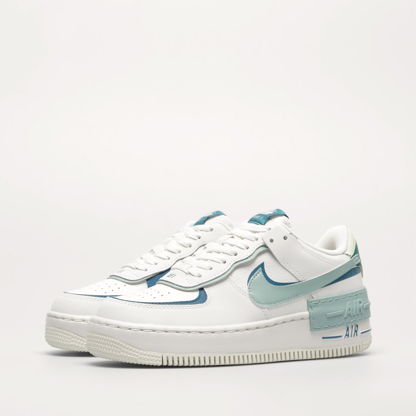 NIKE W AF1 SHADOW DZ1847-101 | kolor turkusowy | Damskie Sneakersy ...