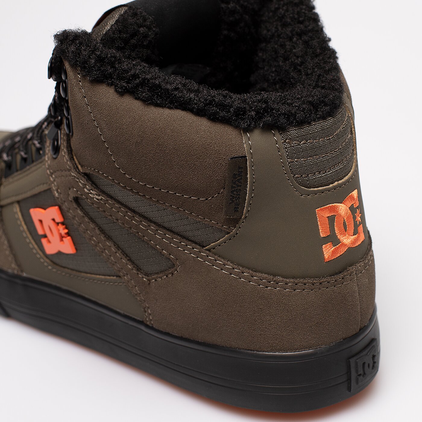 DC PURE HIGH-TOP WC WNT ADYS400047DOO | kolor khaki | Męskie Buty ...