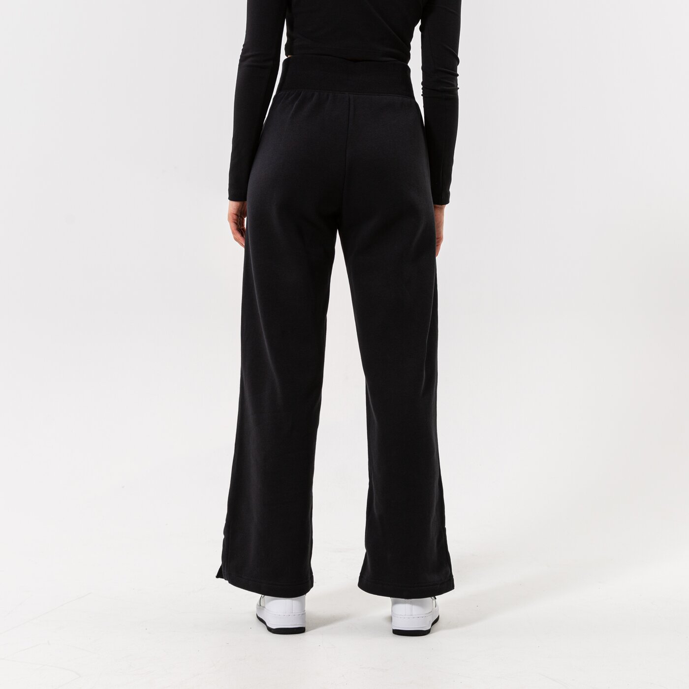 NIKE SPODNIE W NSW PHNX FLC HR PANT WIDE DQ5615-010 | kolor czarny | Damskie Spodnie | Odzież w ...