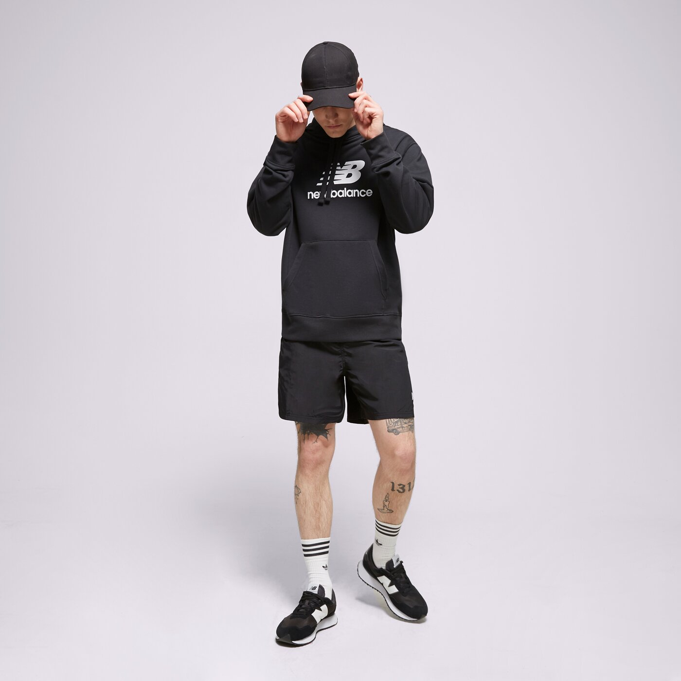 CONFRONT SZORTY SWIM BLACK CF123SZM07006 | kolor czarny | Męskie Szorty | Odzież w Sklep Sizeer