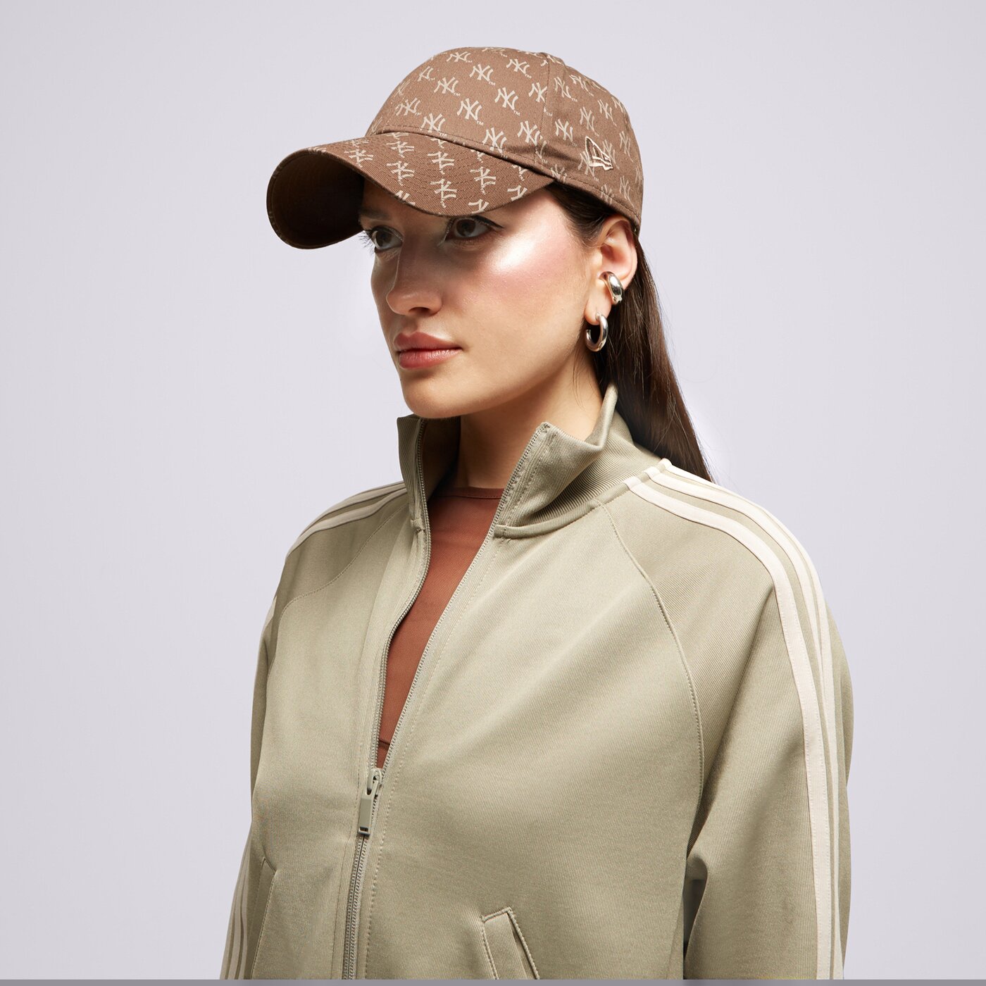 ADIDAS BLUZA ROZPINANA TRICOT WARM-UP JACKET IJ5229 | kolor szary ...