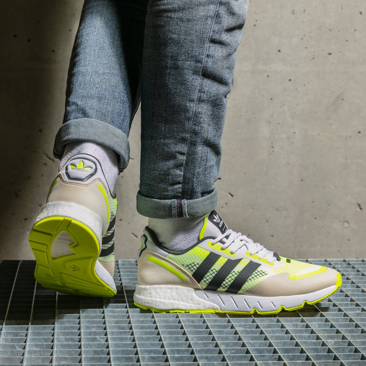 ADIDAS ZX 1K BOOST H05328 | kolor BIAŁY | Męskie Sneakersy | Buty w ...