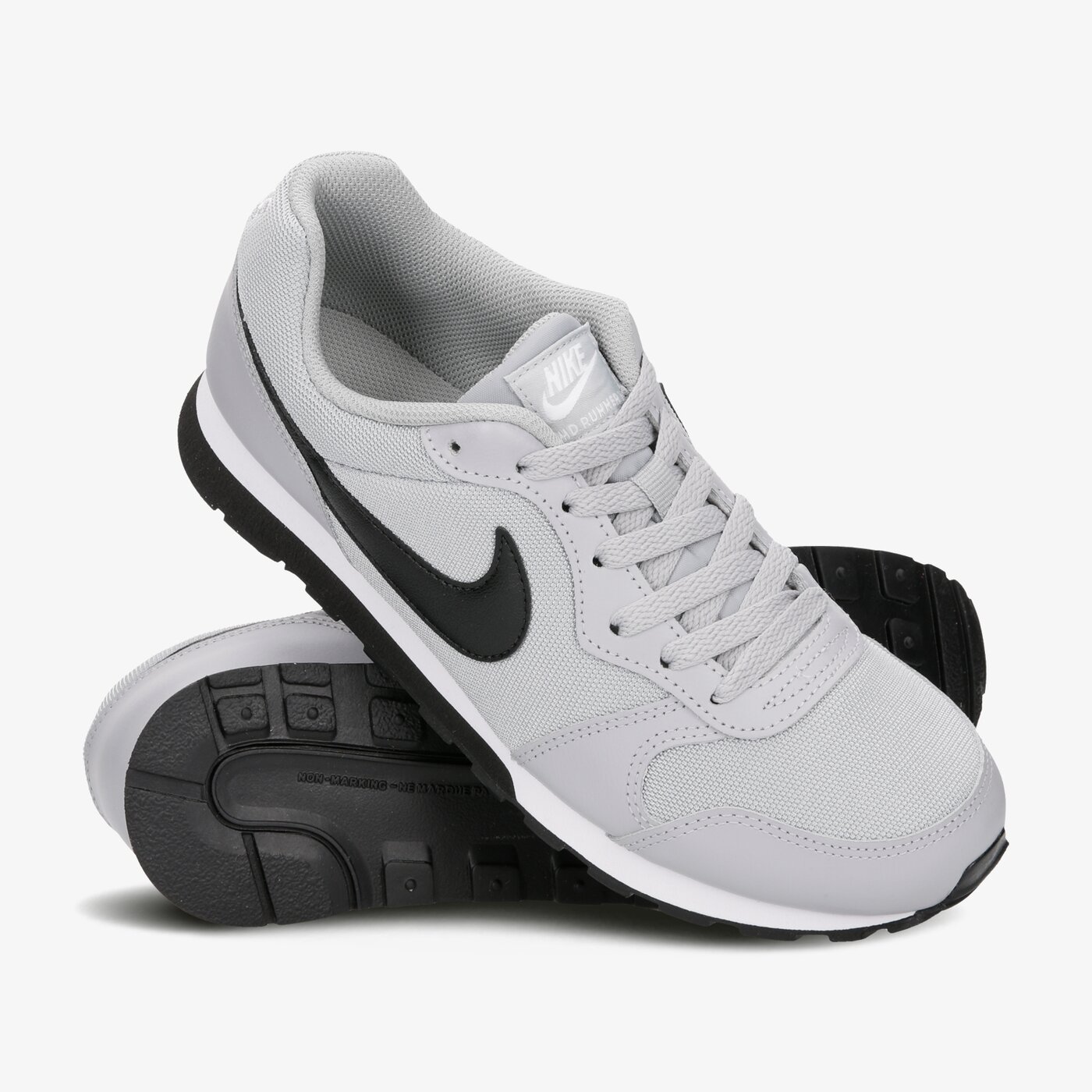 NIKE MD RUNNER 2 (GS) 807316-003 | kolor szary | Dziecięce Sneakersy ...