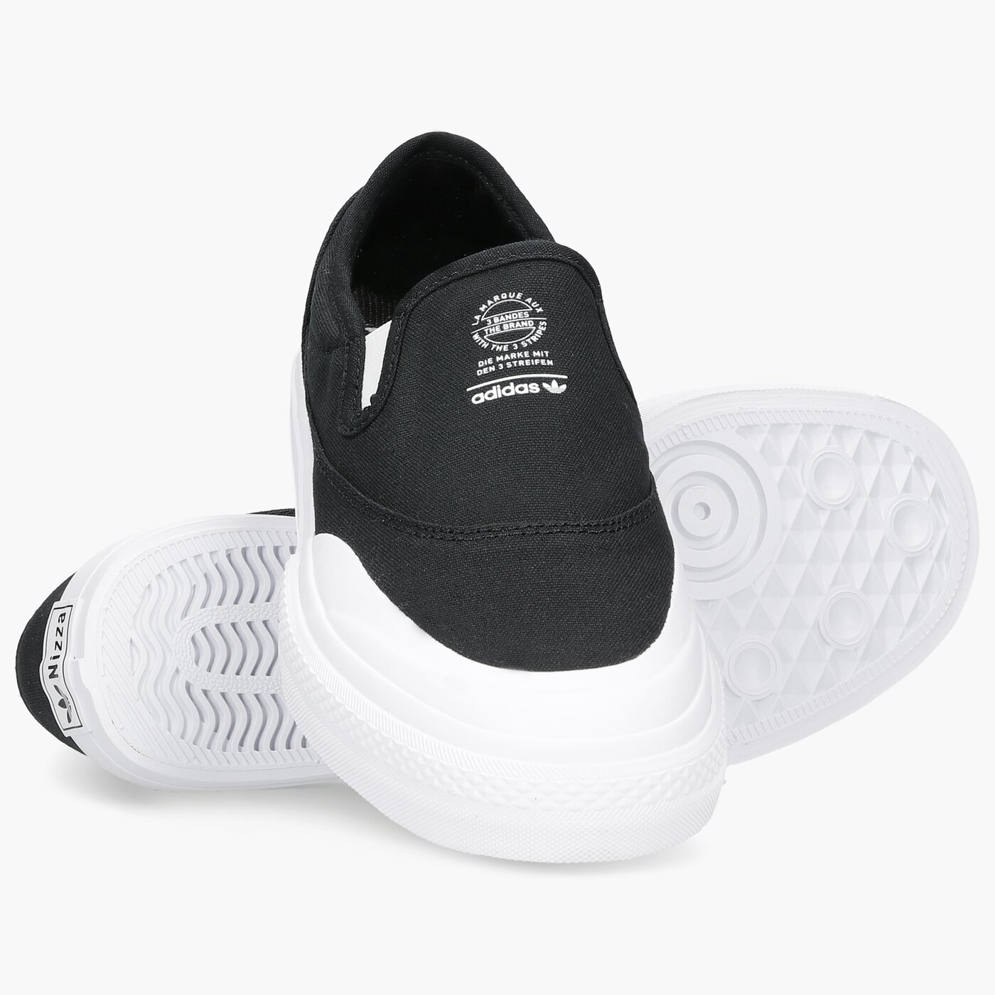 ADIDAS NIZZA RF SLIP S23722 | kolor czarny | Damskie Trampki | Buty w ...