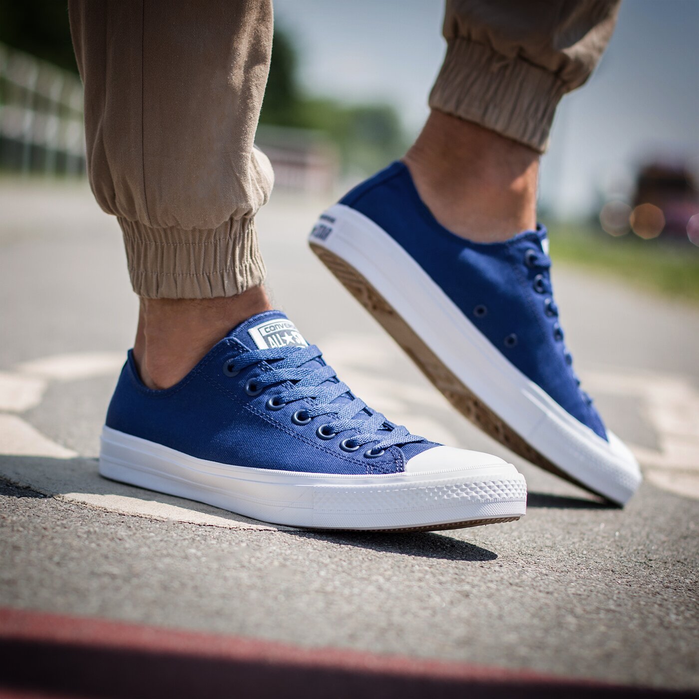 CONVERSE CHUCK TAYLOR II 150152C | kolor granatowy | Męskie Sneakersy ...