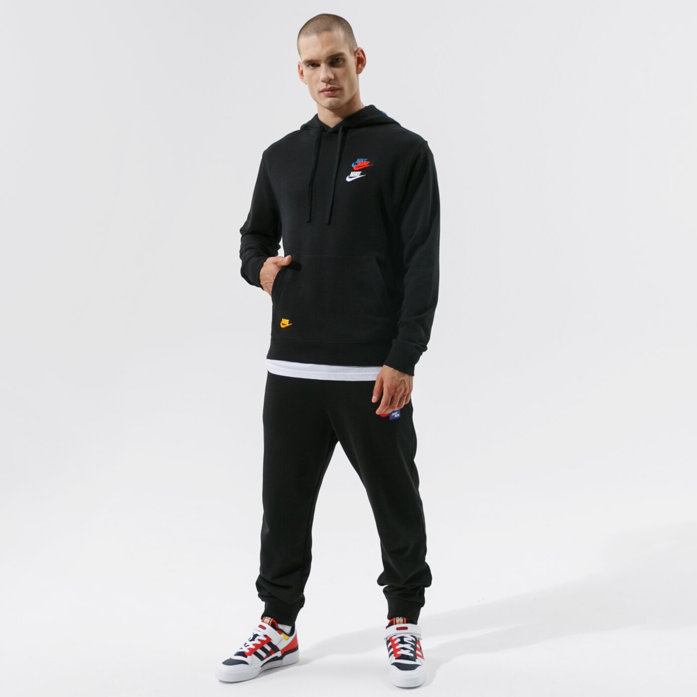 NIKE BLUZA Z KAPTUREM M NSW SPE+ FT PO HOODIE M FTA DD4666-010 | kolor ...