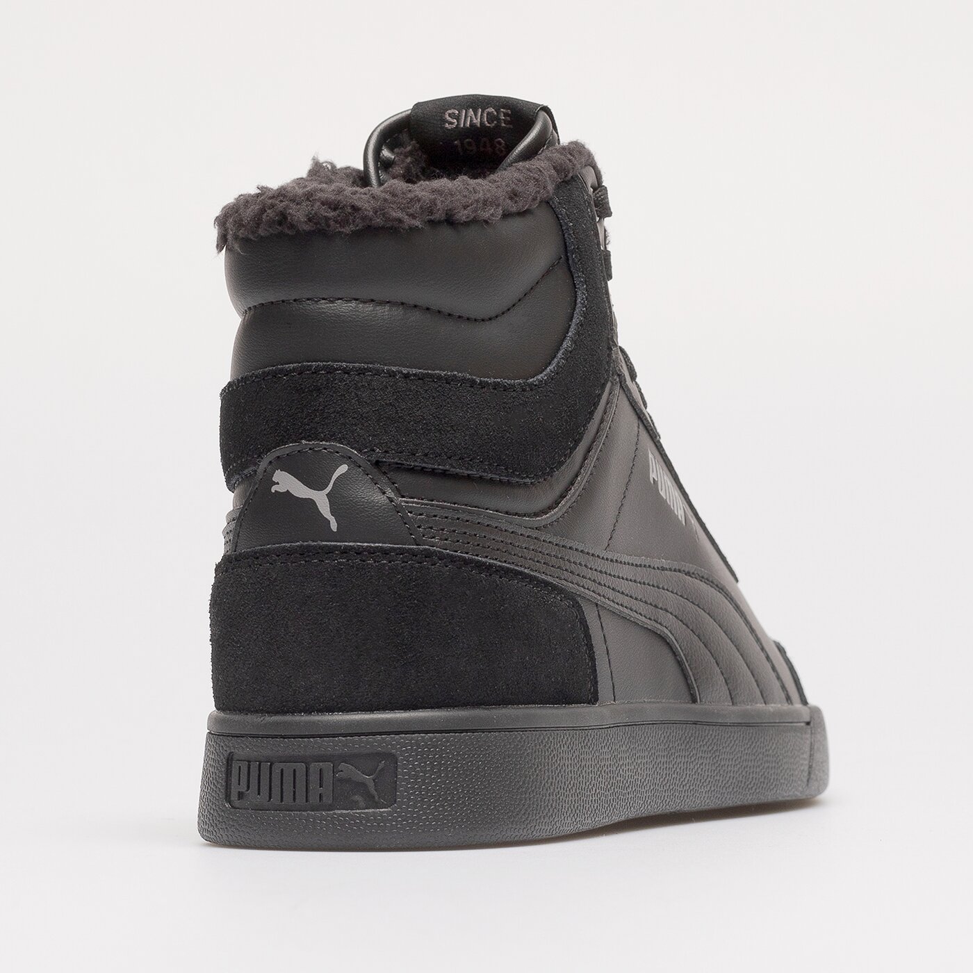 PUMA SHUFFLE MID FUR 38760901 | kolor czarny | Męskie Buty zimowe ...